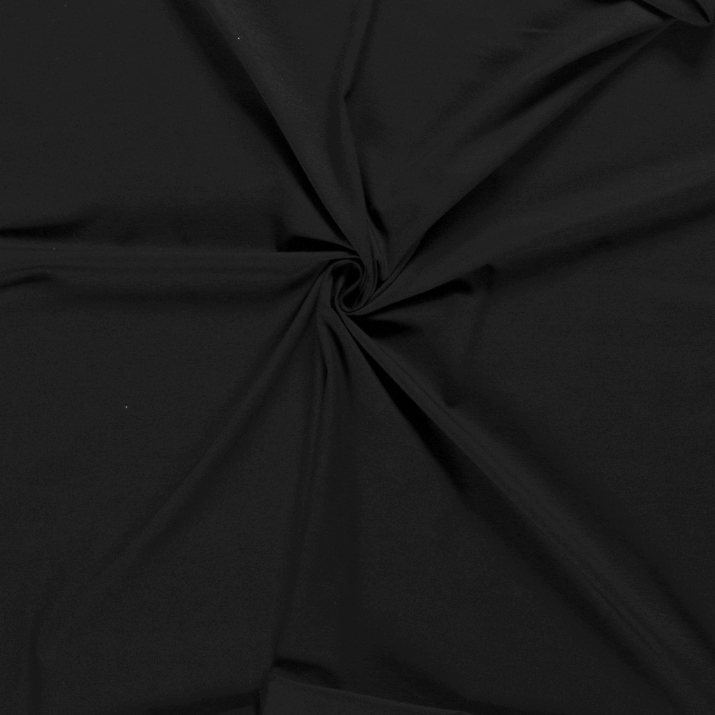 Punto algodón NEGRO - Tejidos Hontanilla